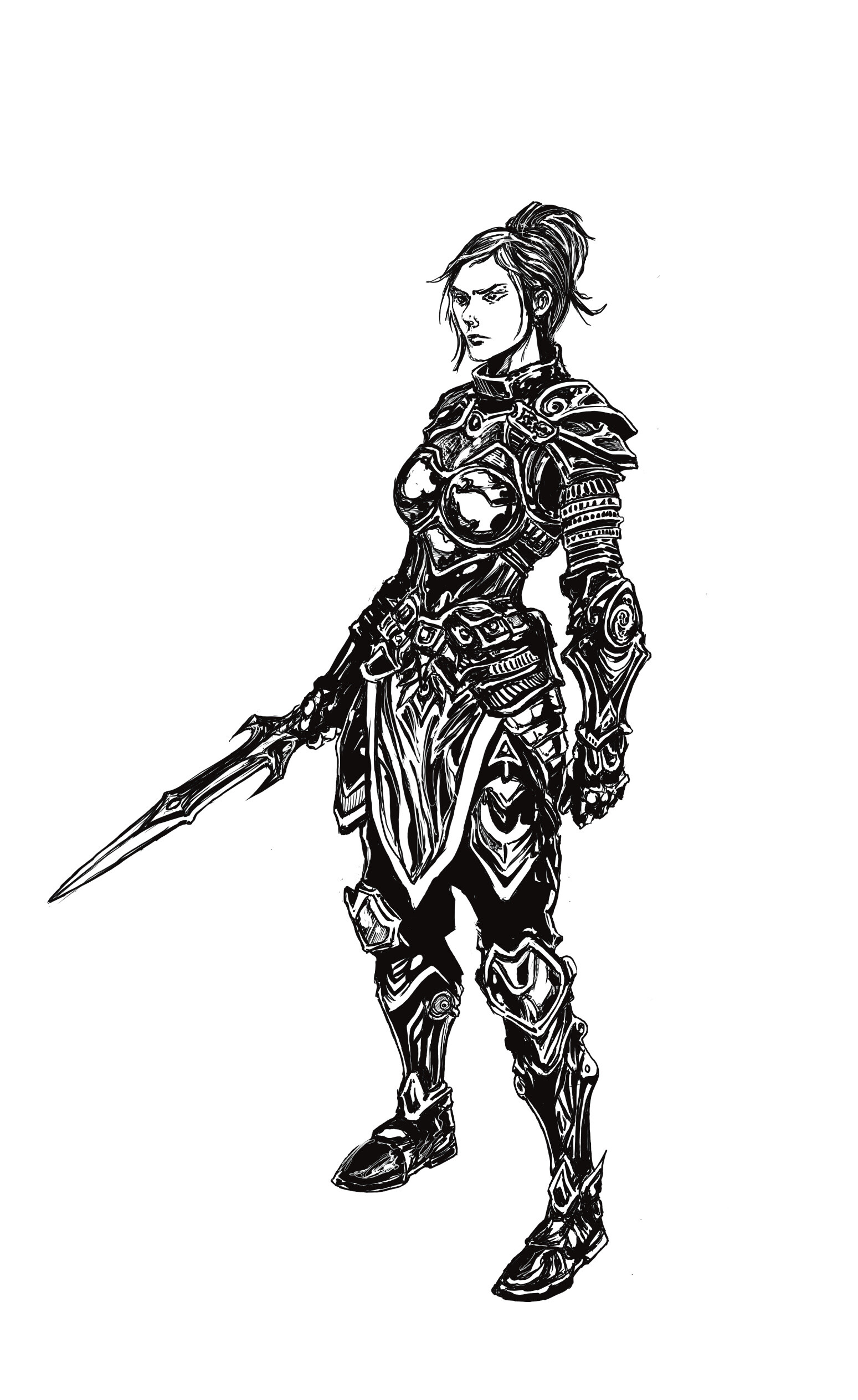 ArtStation - Fantasy Drawing - Day 29