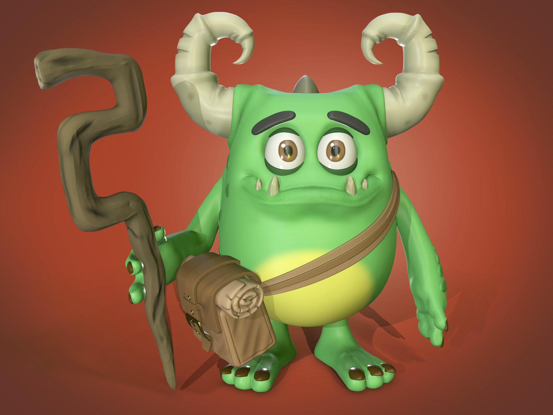 ArtStation - CUTE MONSTER