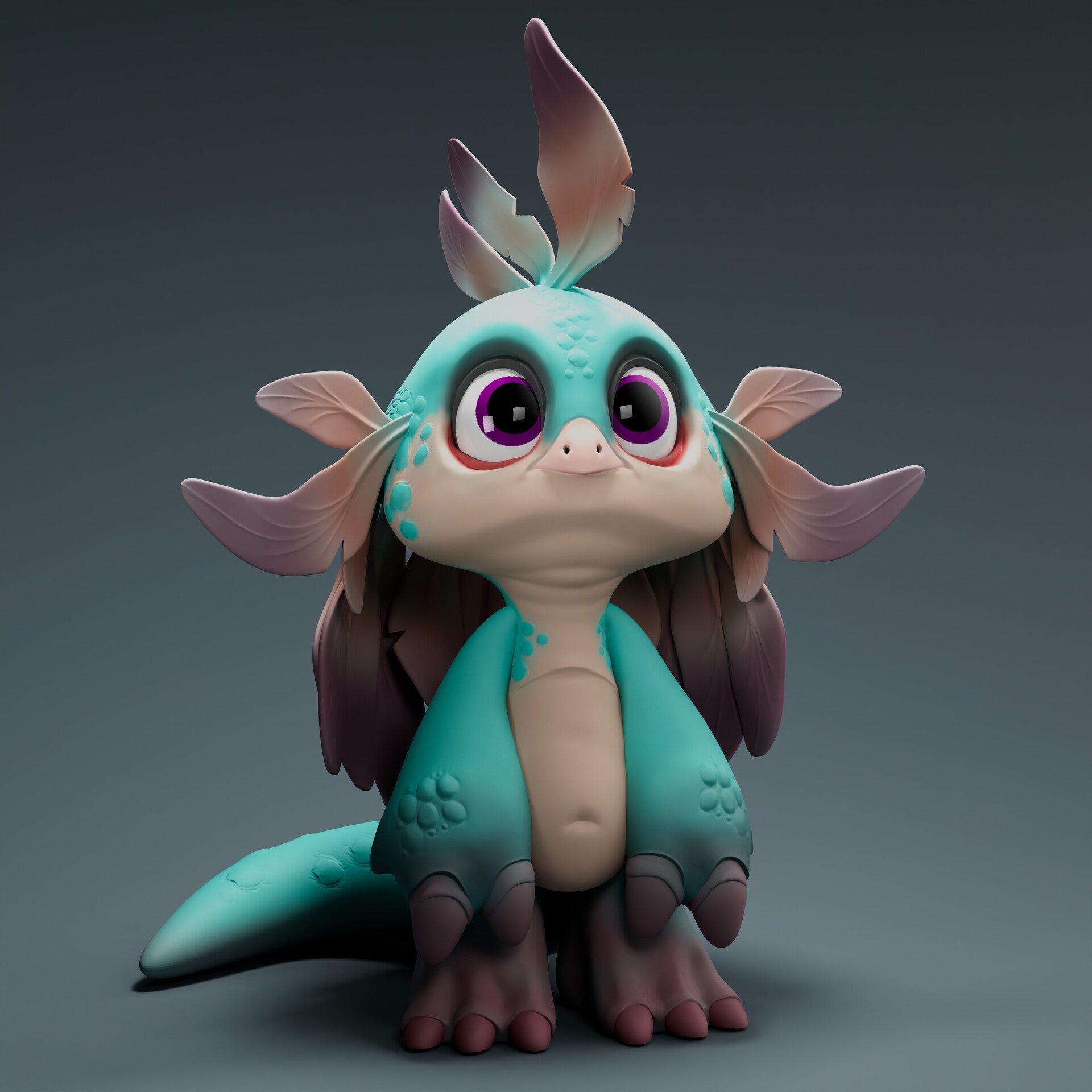 ArtStation - Cartoon creature
