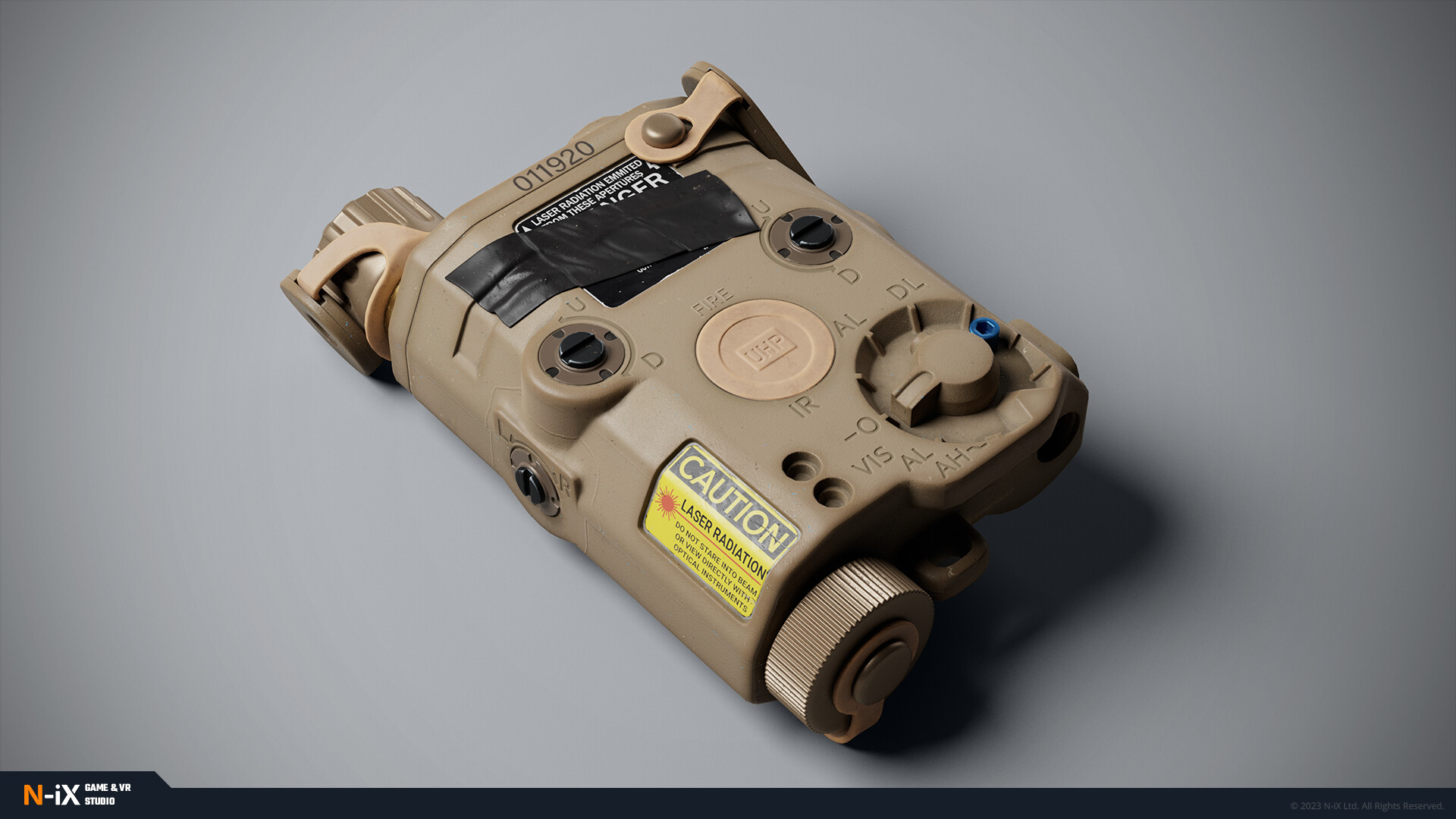 N-iX Game & VR Studio - Customized AR-15 Assault Rifle: Weapon Attachments