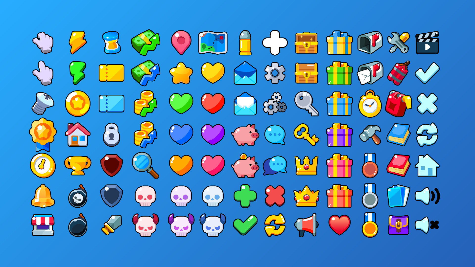 ArtStation - Game UI Package Icons