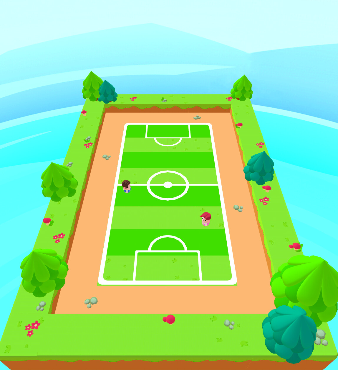 ArtStation - Soccer Beans Environments