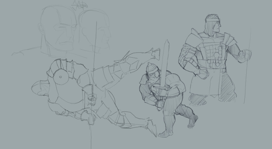 ArtStation - character sketches