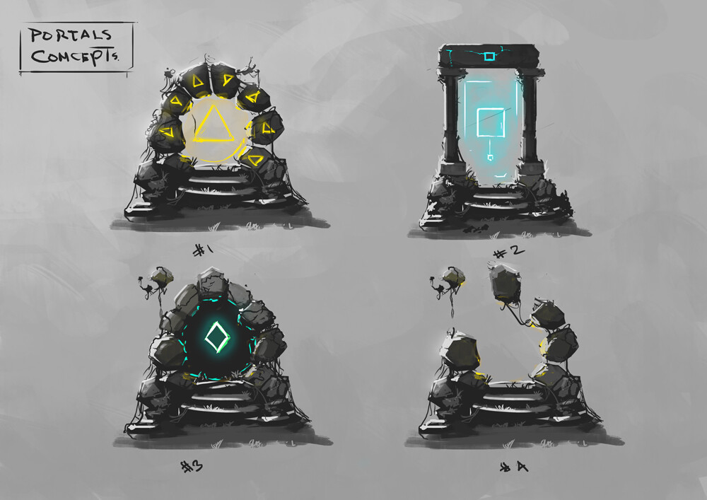 ArtStation - PORTAL CONCEPTS
