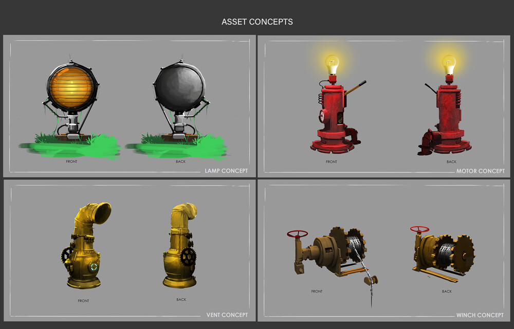 ArtStation - Asset Concepts