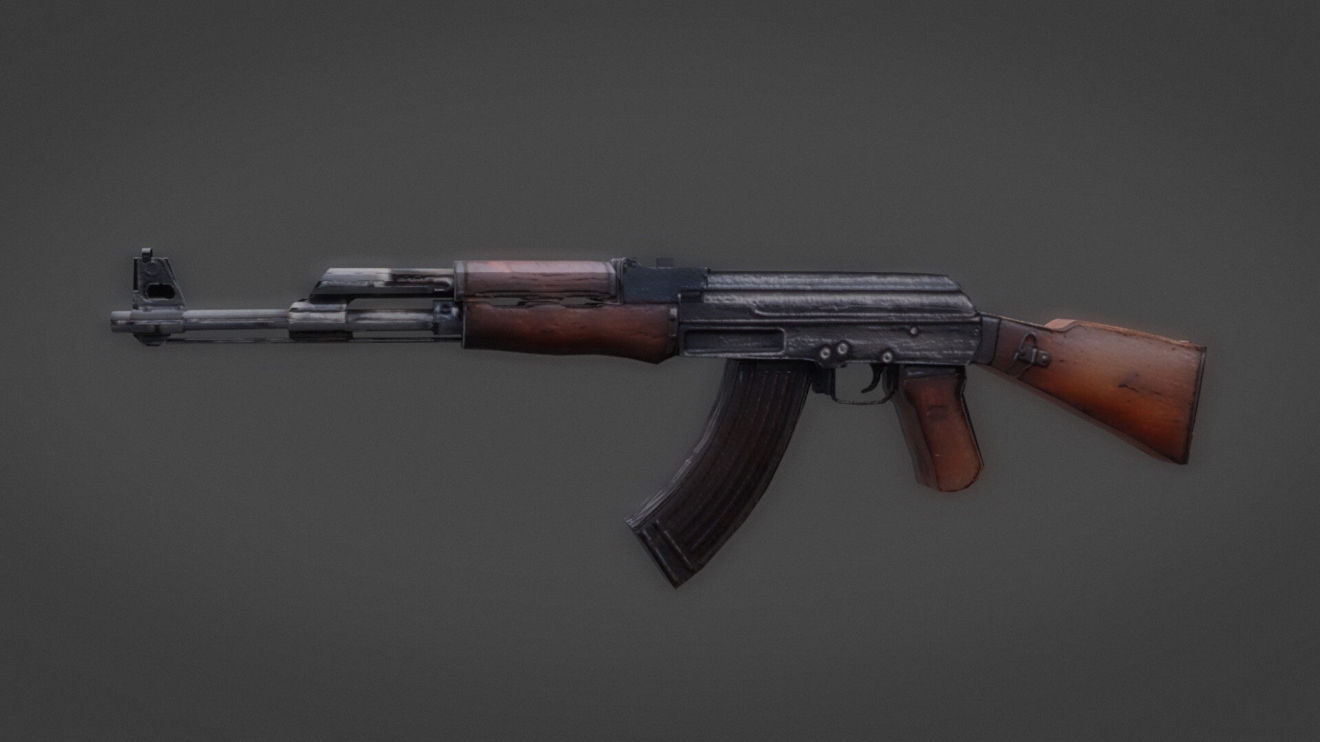 ArtStation - AK-47 || Low Poly || Game Asset
