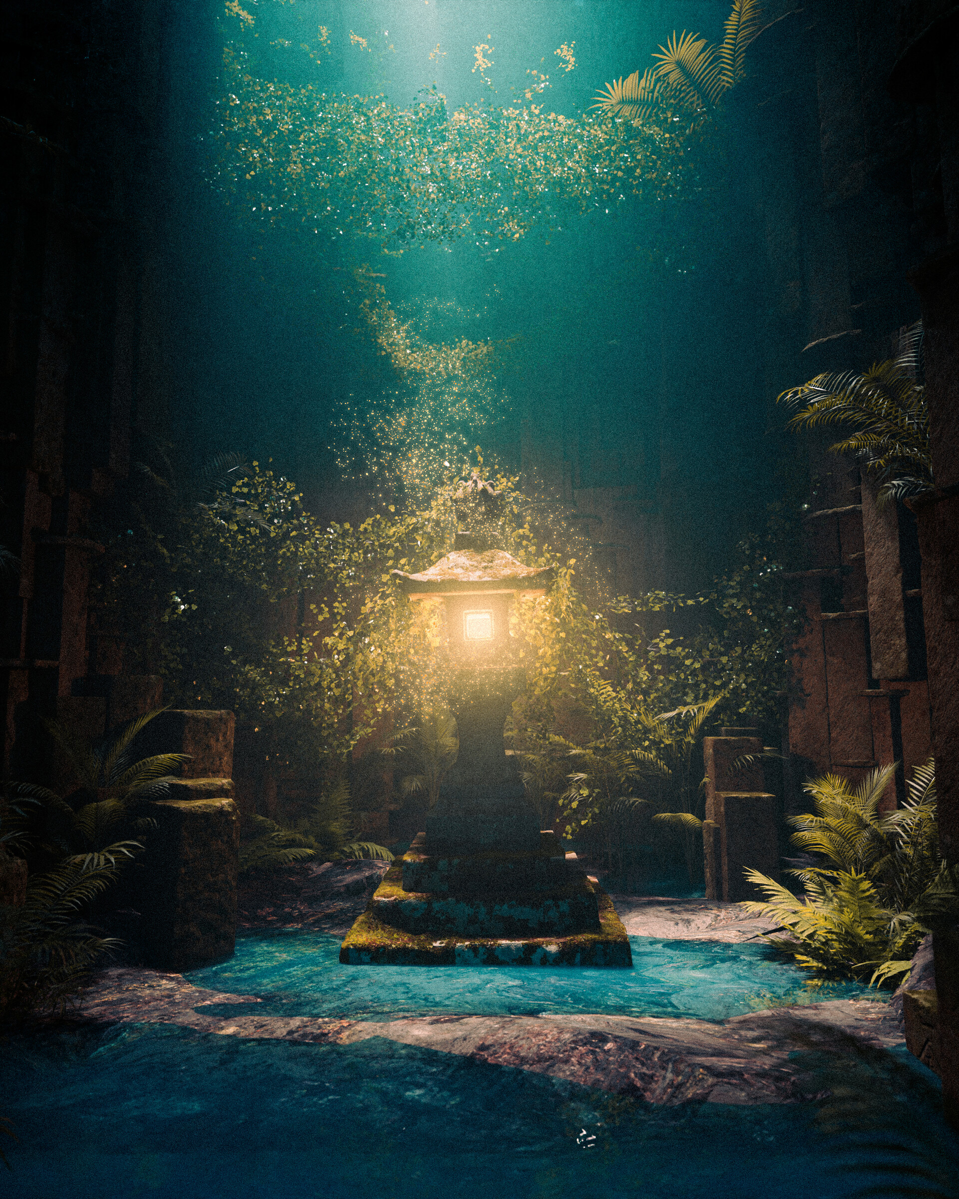 ArtStation - hidden shine