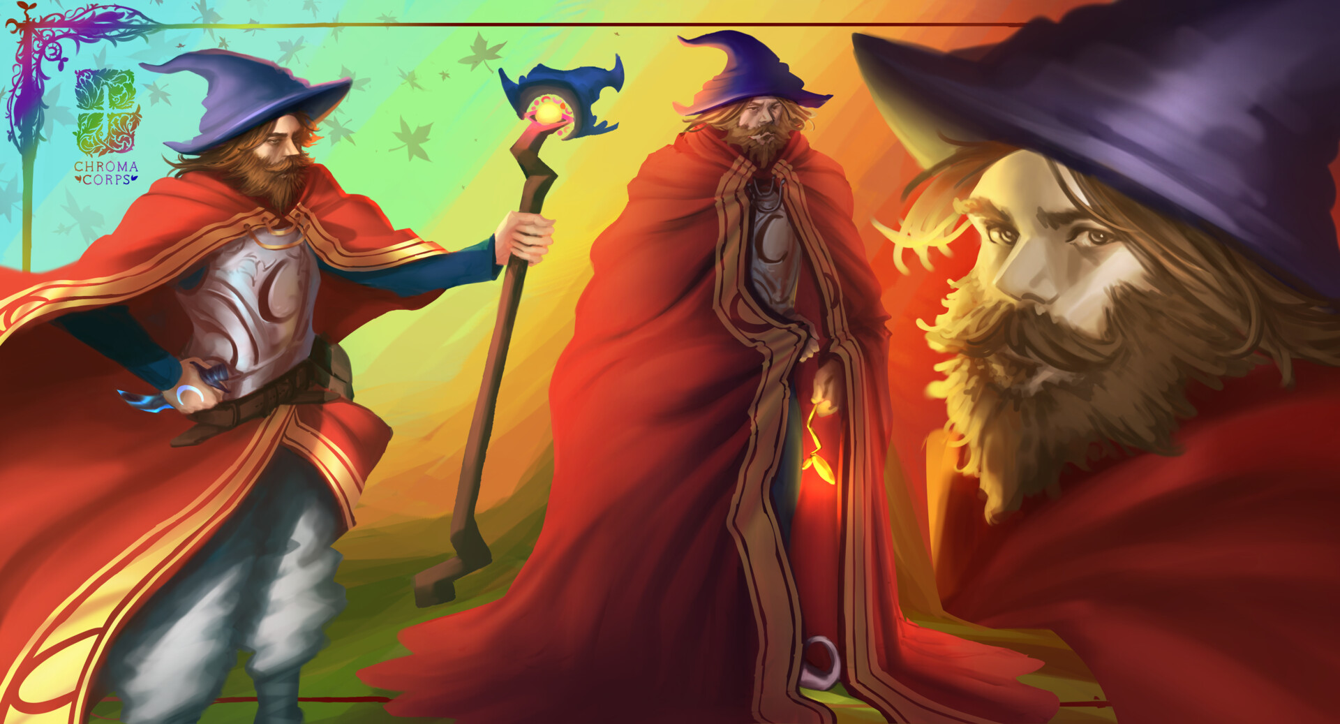 ArtStation - wizard character