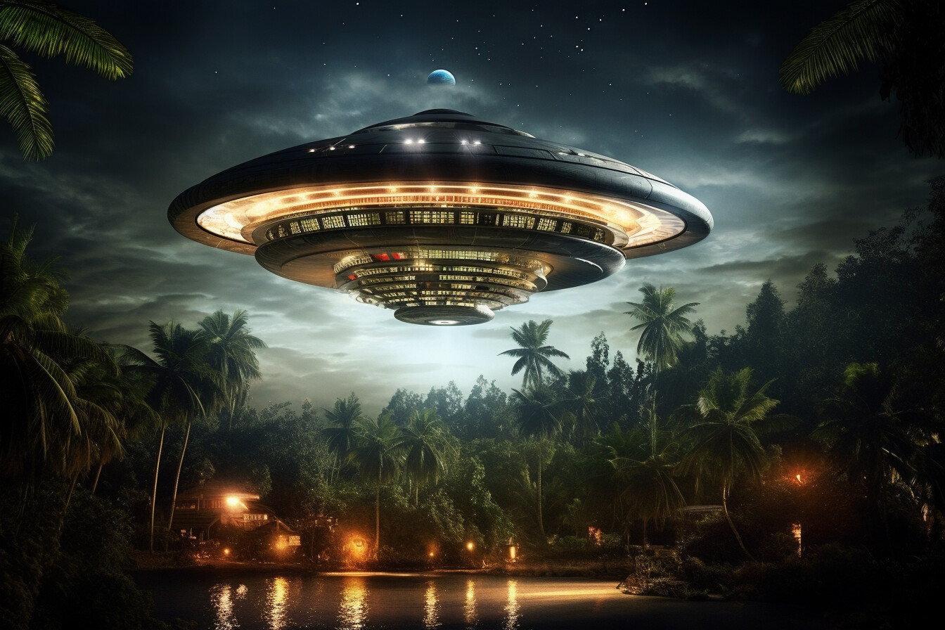 ArtStation - Vehicle Concepts - Flying Saucers