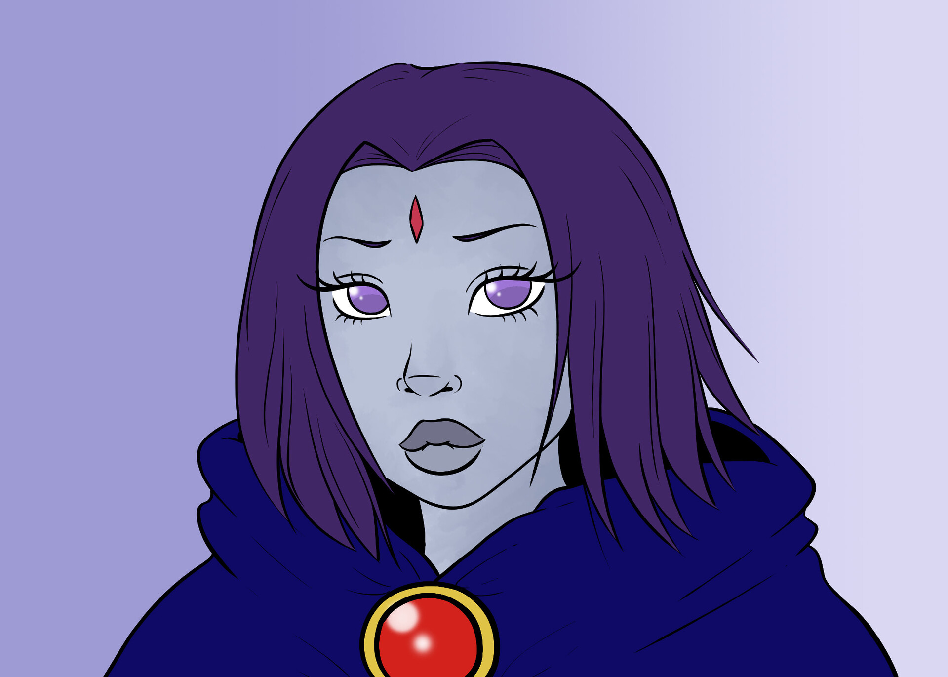 Raven — Teen Titans Fanart by Bellabridjon — ProUser.Me
