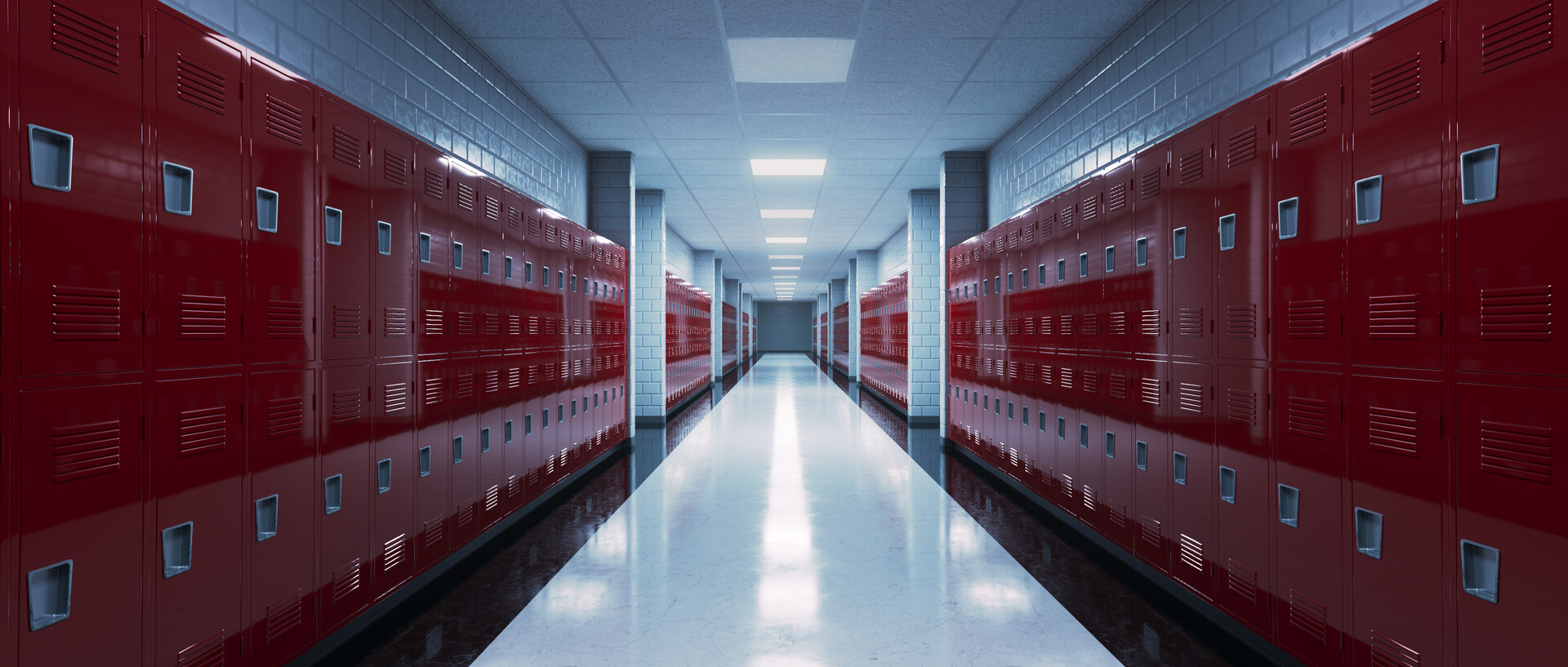 ArtStation - School Corridor