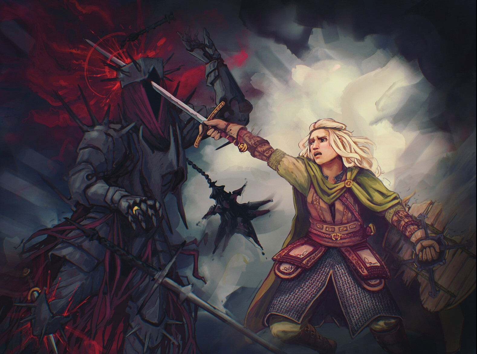 Smite the Deathless by Keith Vyron : r/ImaginaryBattlefields