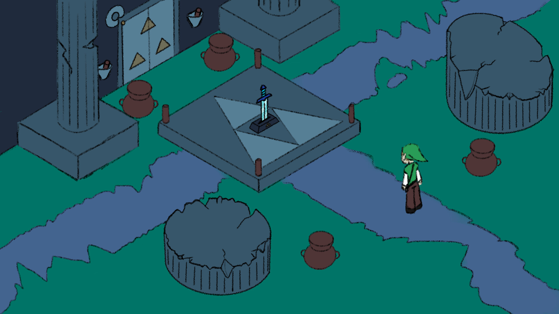 Virgil Markus - The Legend of Zelda remake - [School Project]