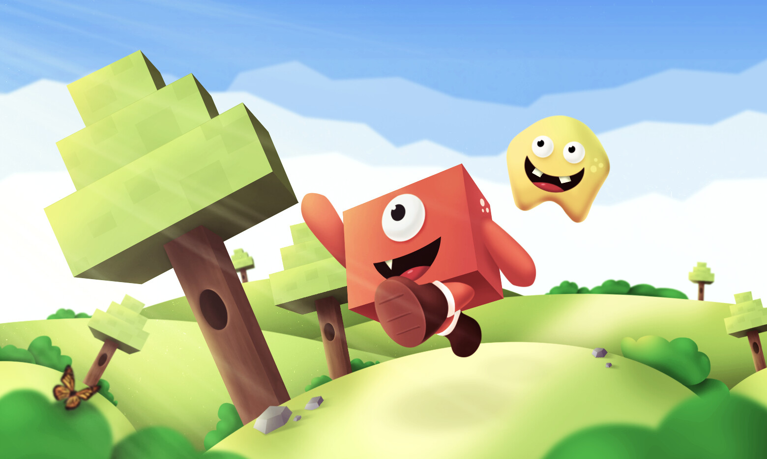 ArtStation - Square Boy (Game Project)