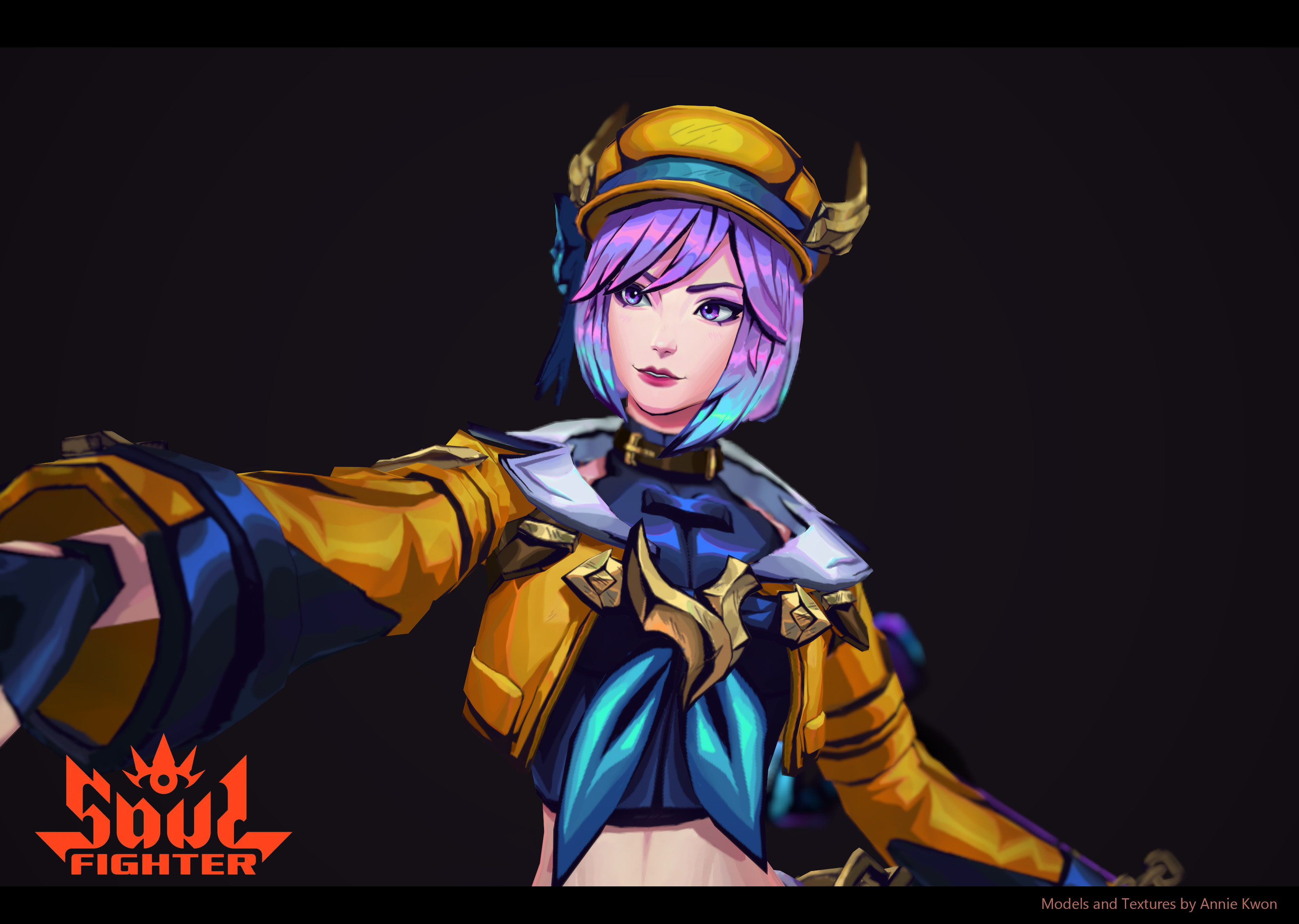 Annie Kwon - Soul Fighter Lux Character Model