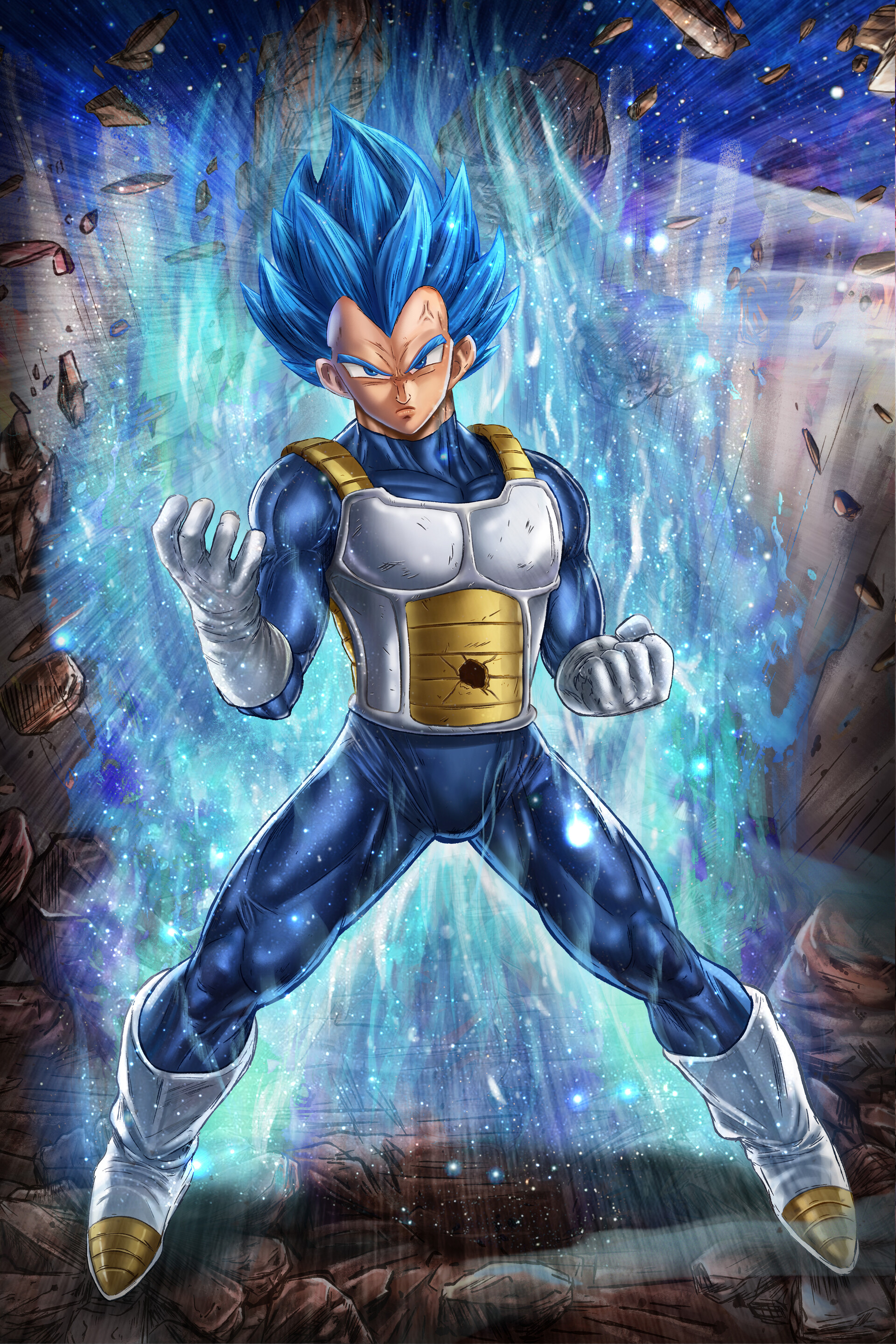 ArtStation - Vegeta ssj