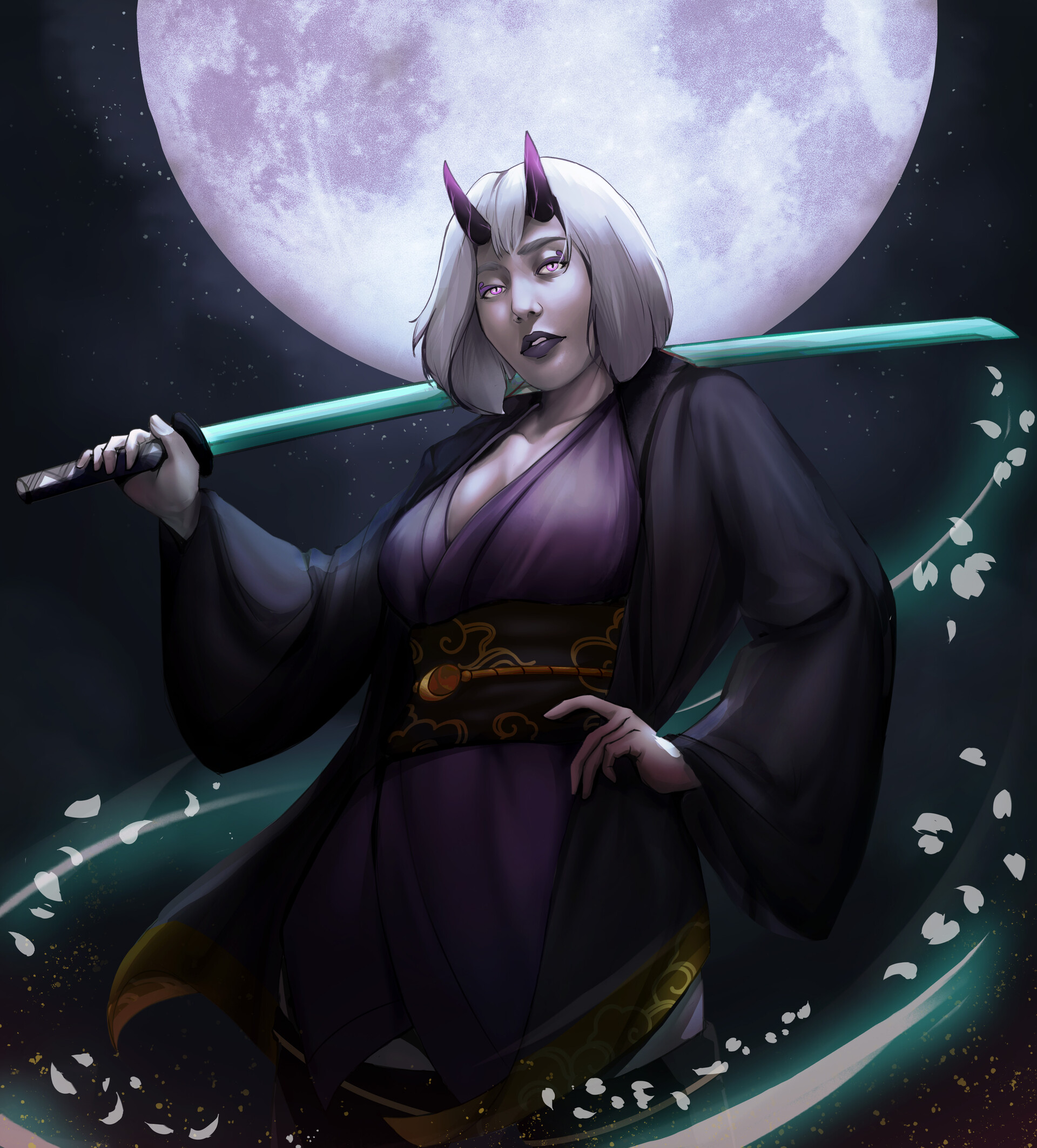 Artstation Mizuki Oc Commission