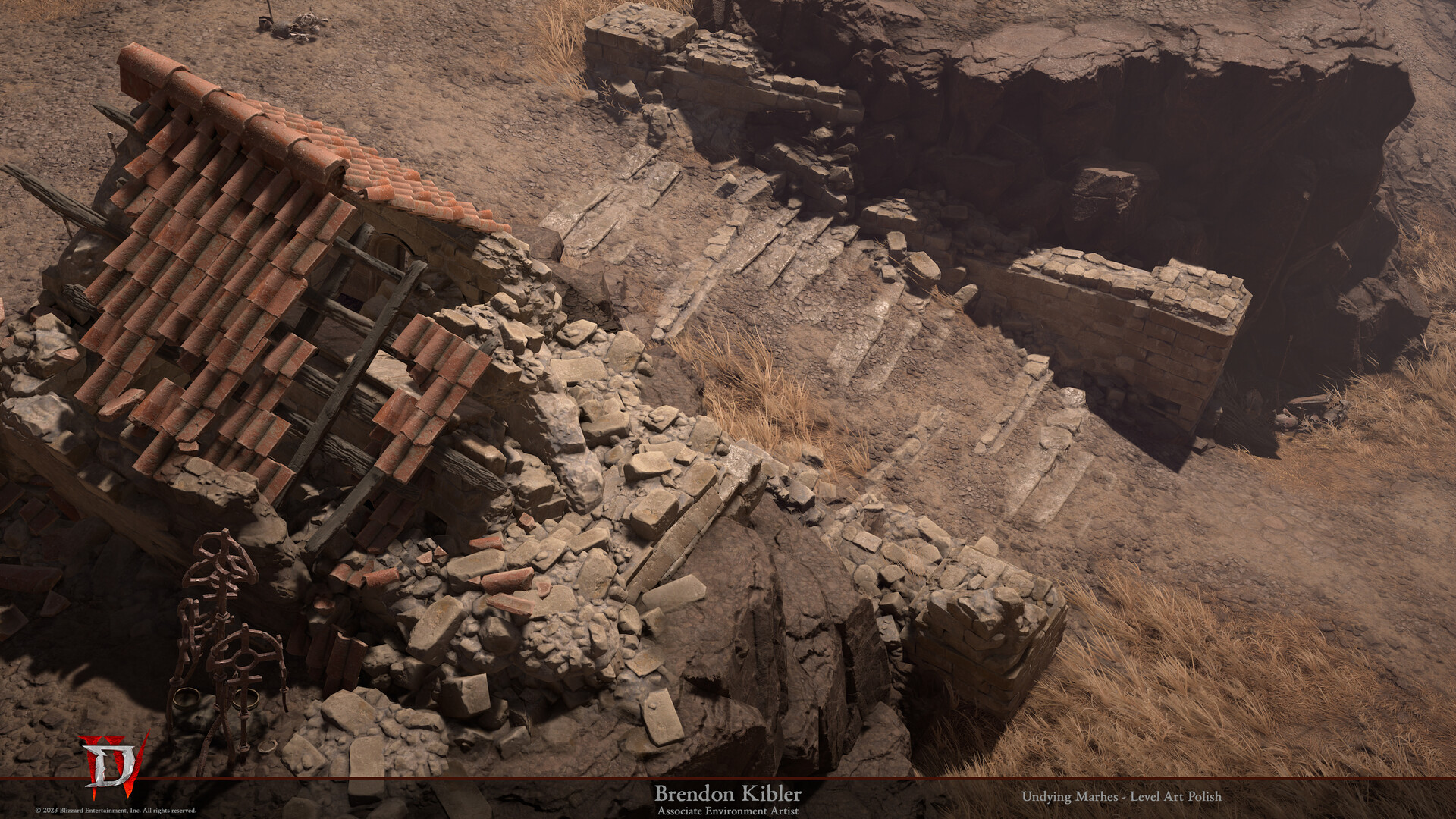 Brendon Kibler Portoflio - Northern Dry Steppes - Diablo 4