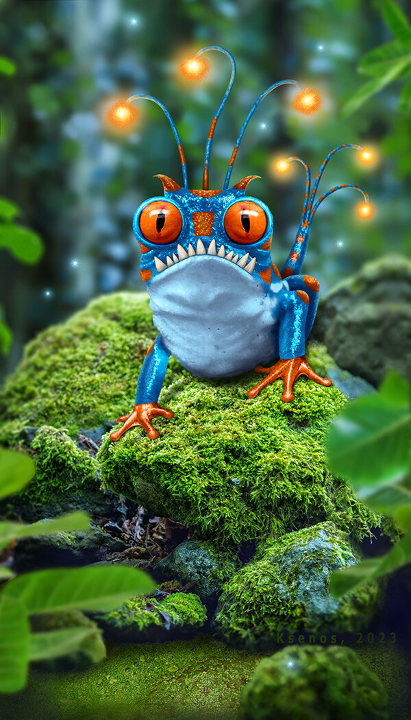 ArtStation - A little monster