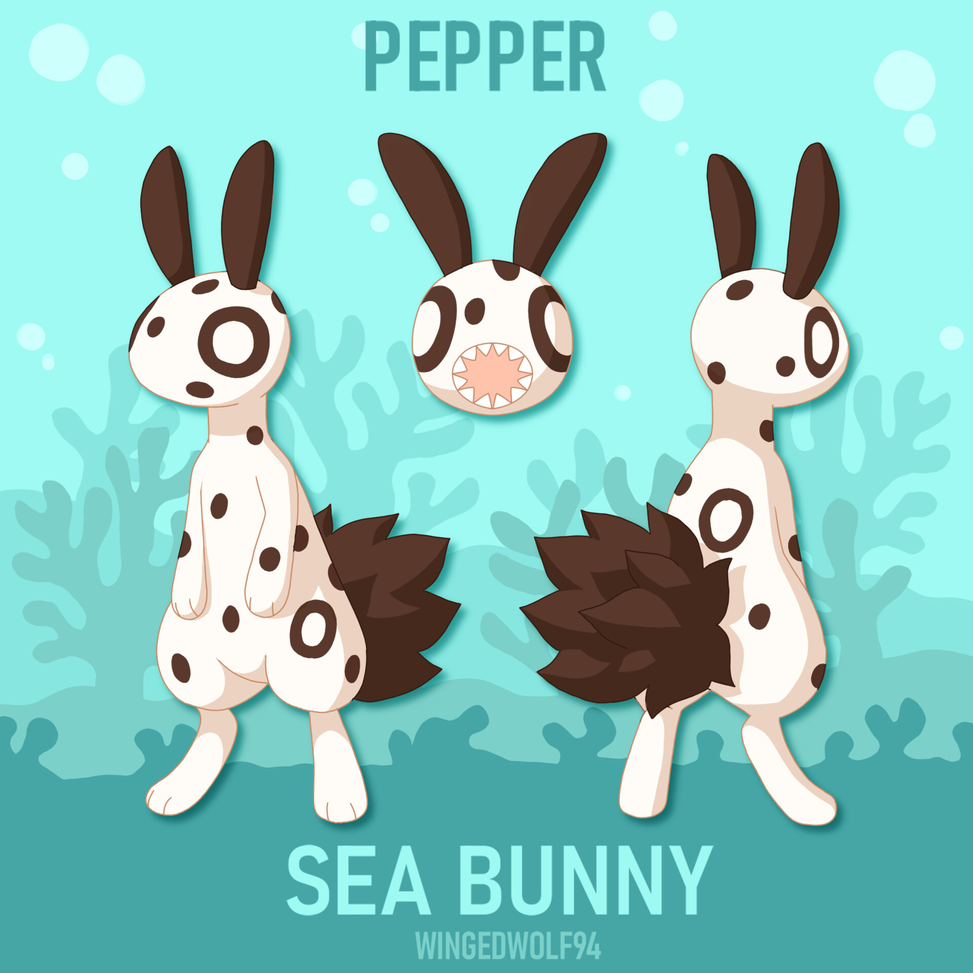ArtStation - Pepper the Sea Bunny