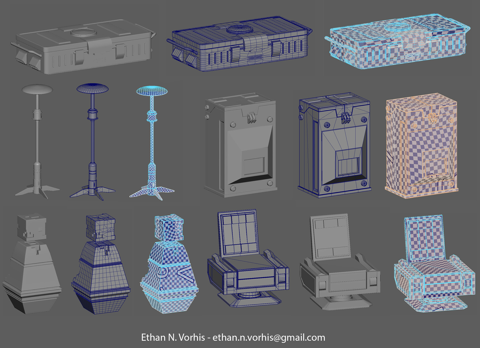 ArtStation - Asset Production Sheets