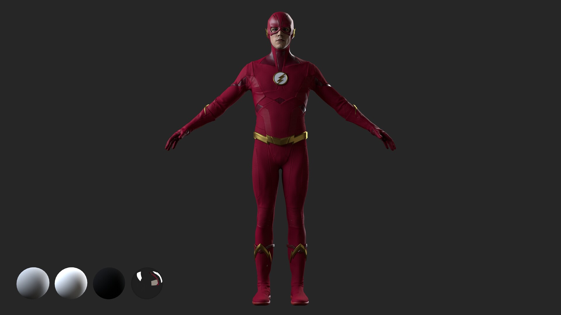 ArtStation - Flash Season 5 Supersuit