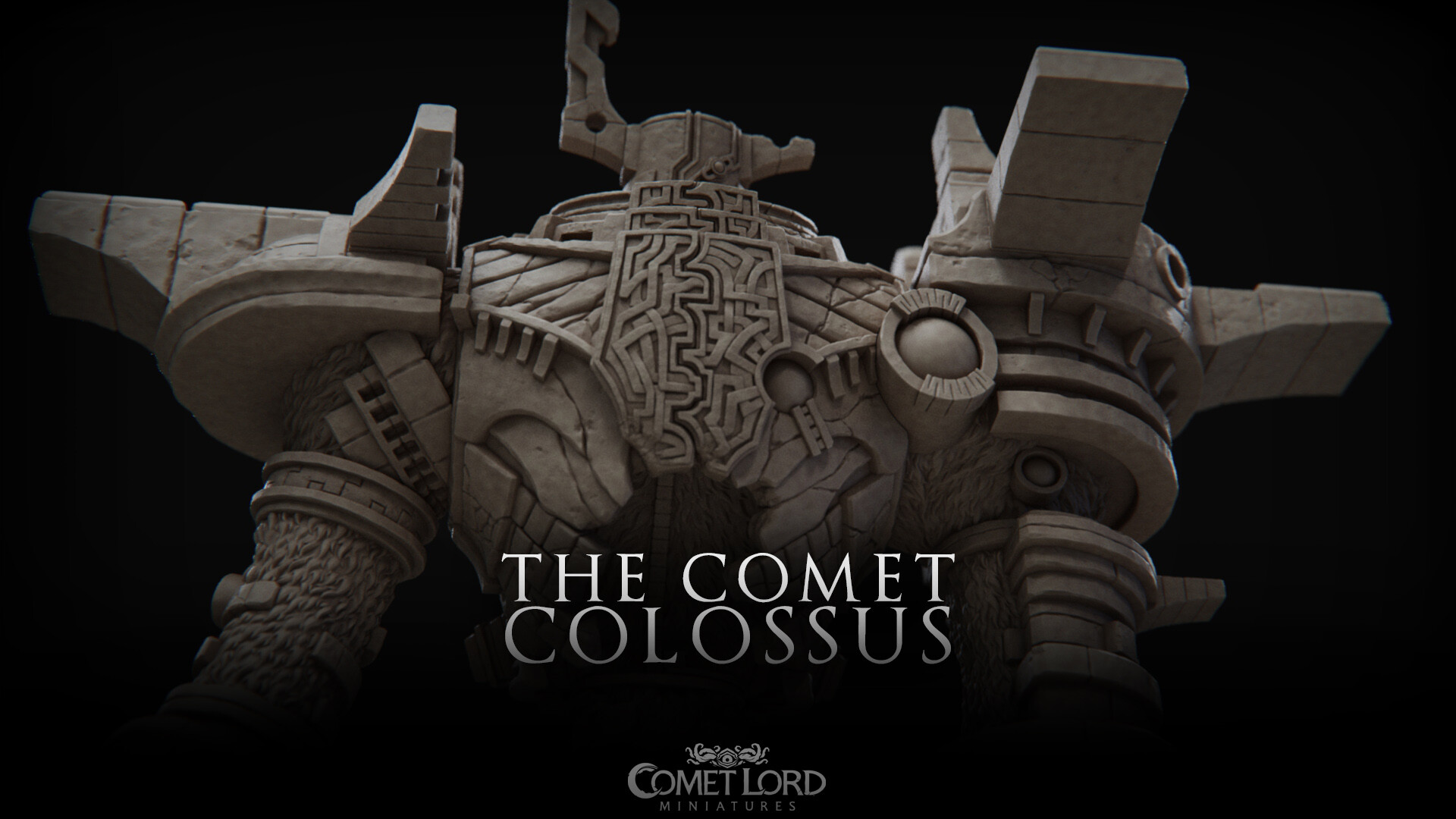 ArtStation - The Comet Colossus - Tabletop Miniature Sculpt