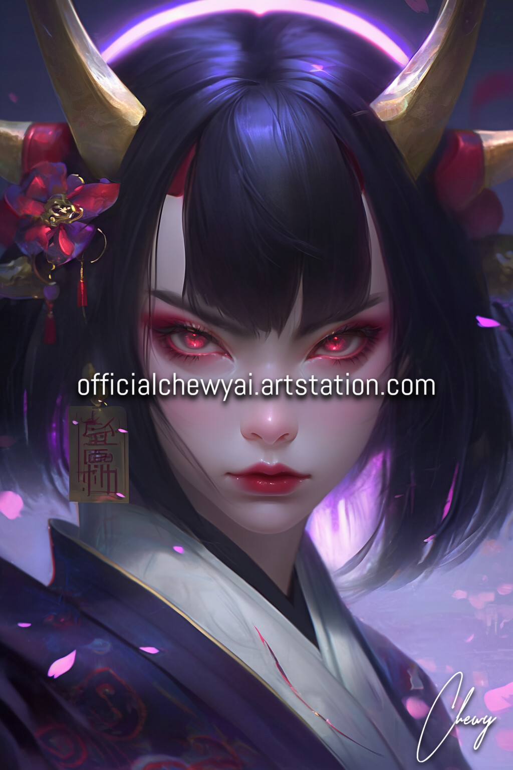 ArtStation - Various Oni Girls (Part II)