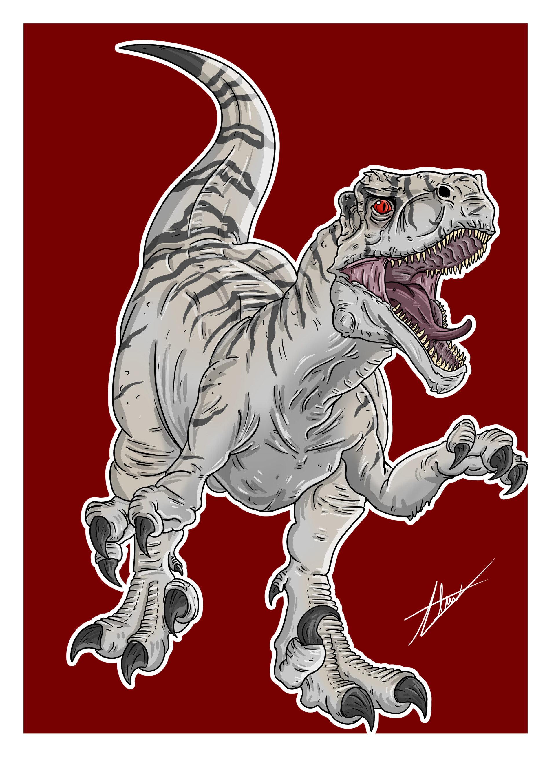 ArtStation - Atrociraptor (Jurassic World: Dominion, 2022)