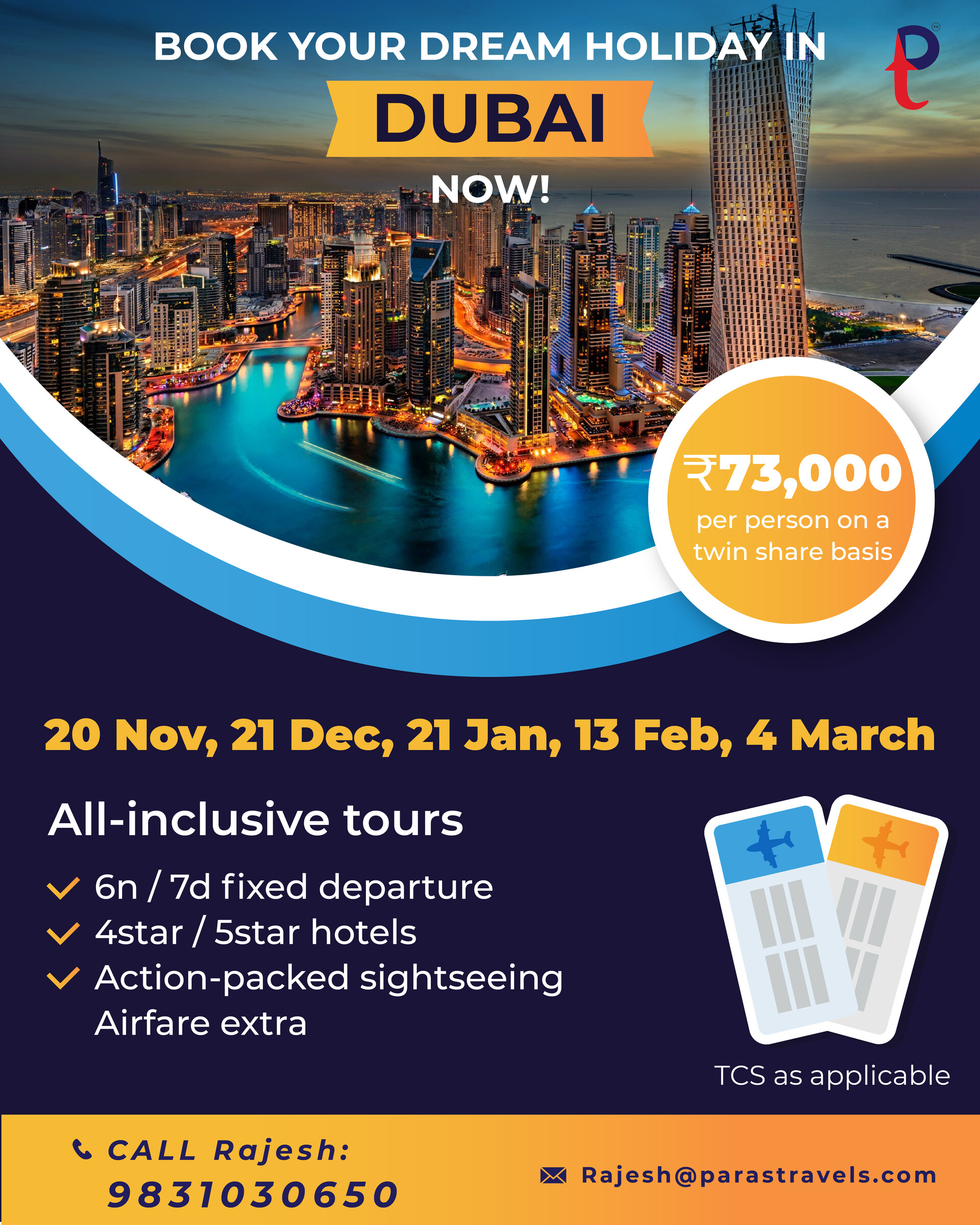 ArtStation - Client Work (Paras Travels)