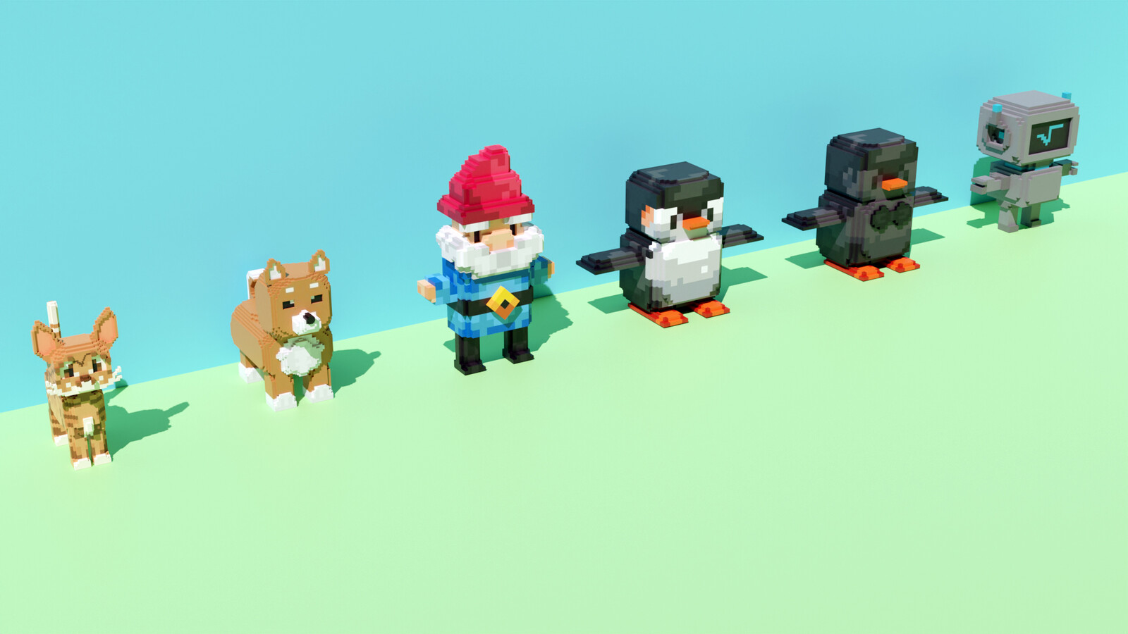 Ichata - Voxel Characters