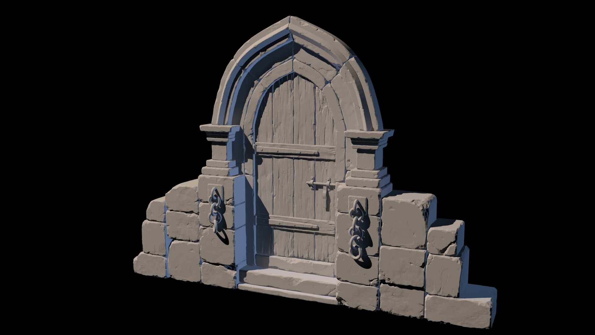 ArtStation - Middle Ages Gate