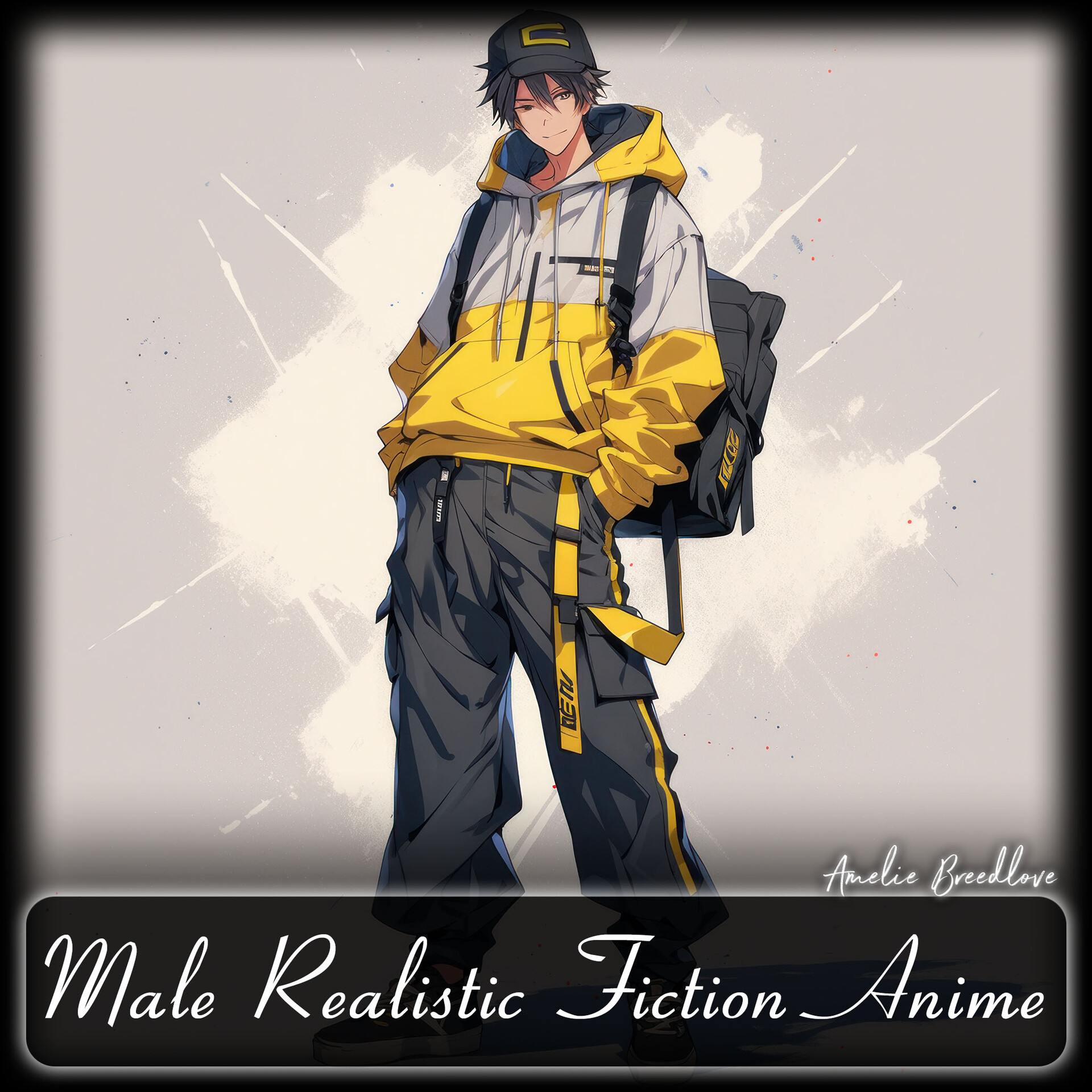 Anime Protective Male