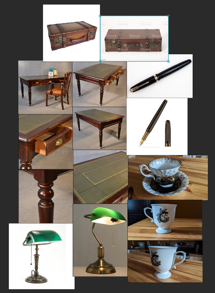 Michael Chicoine - Antique personal office