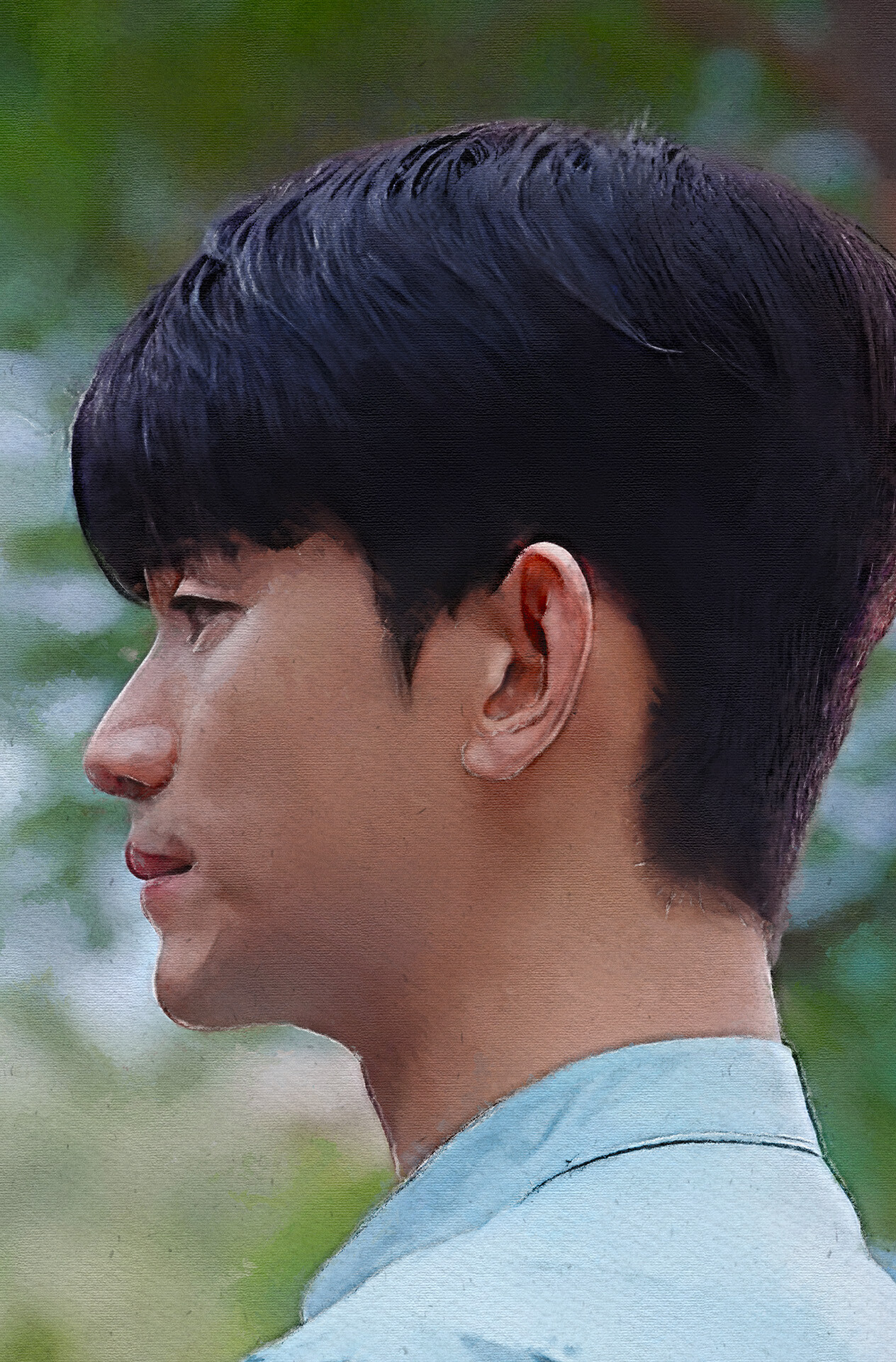 Alexander Ryan Art - Moon-young & Kang-tae: "You!"