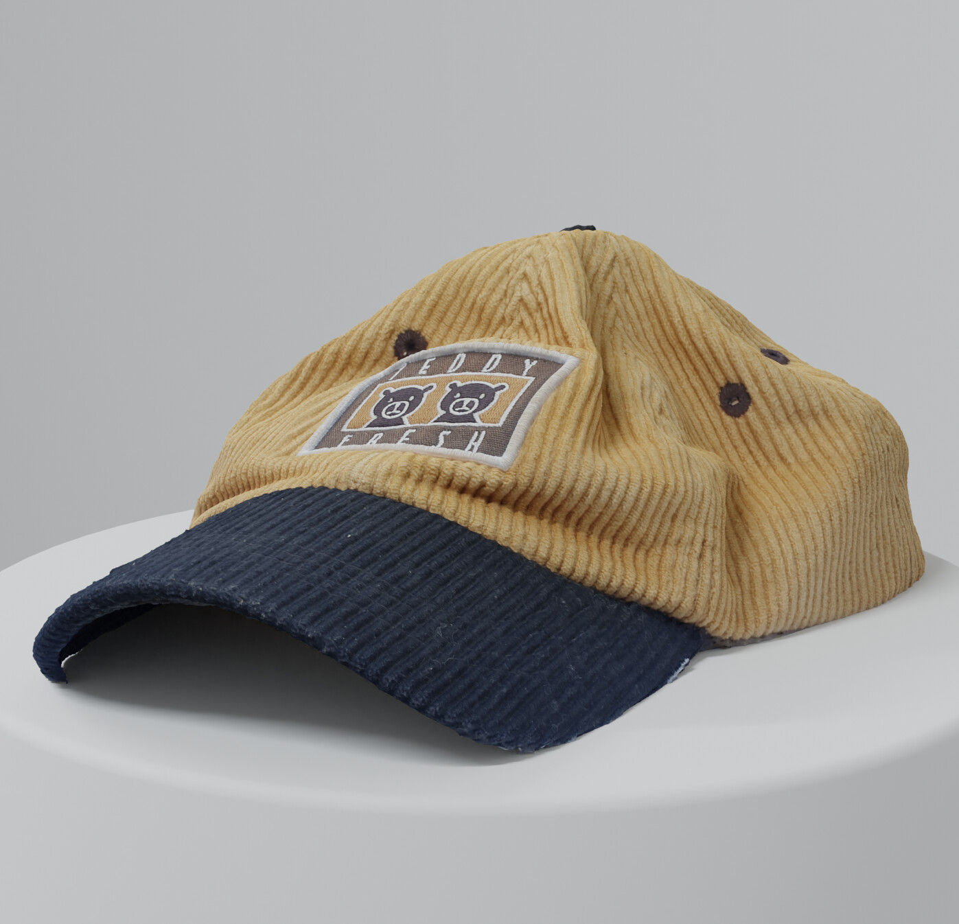 ArtStation - Teddy Fresh Cap, Photogrammetry