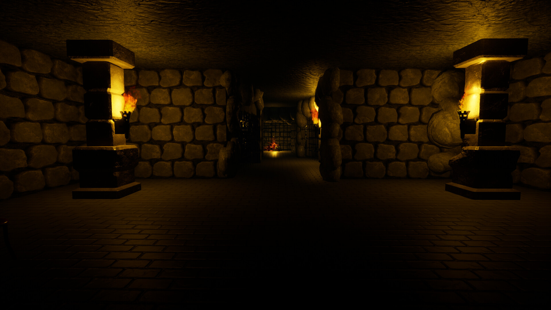 Tobias Noelkensmeier - Abandoned WW2 Dungeon - Art Showcase Room