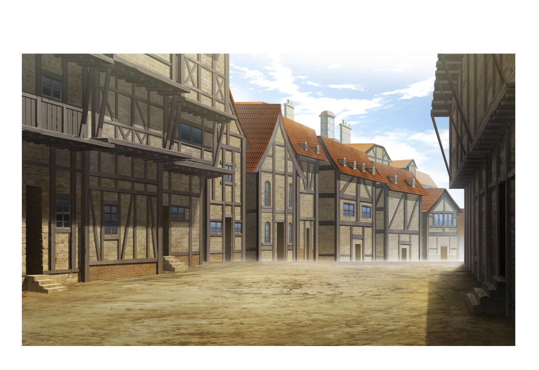 ArtStation - medivial road