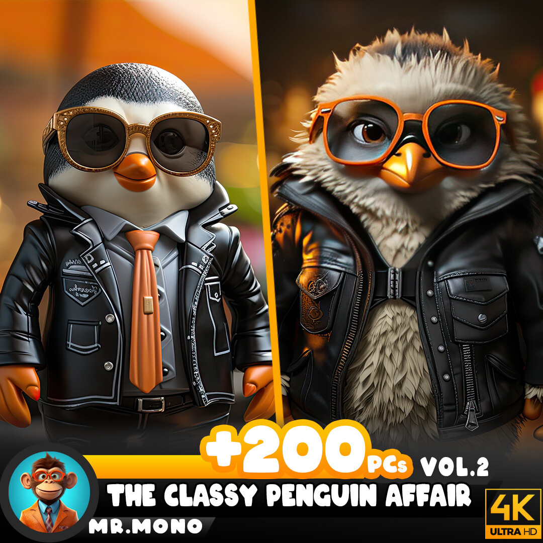 ArtStation - The Classy Penguin Affair Vol.1 | Reference Images