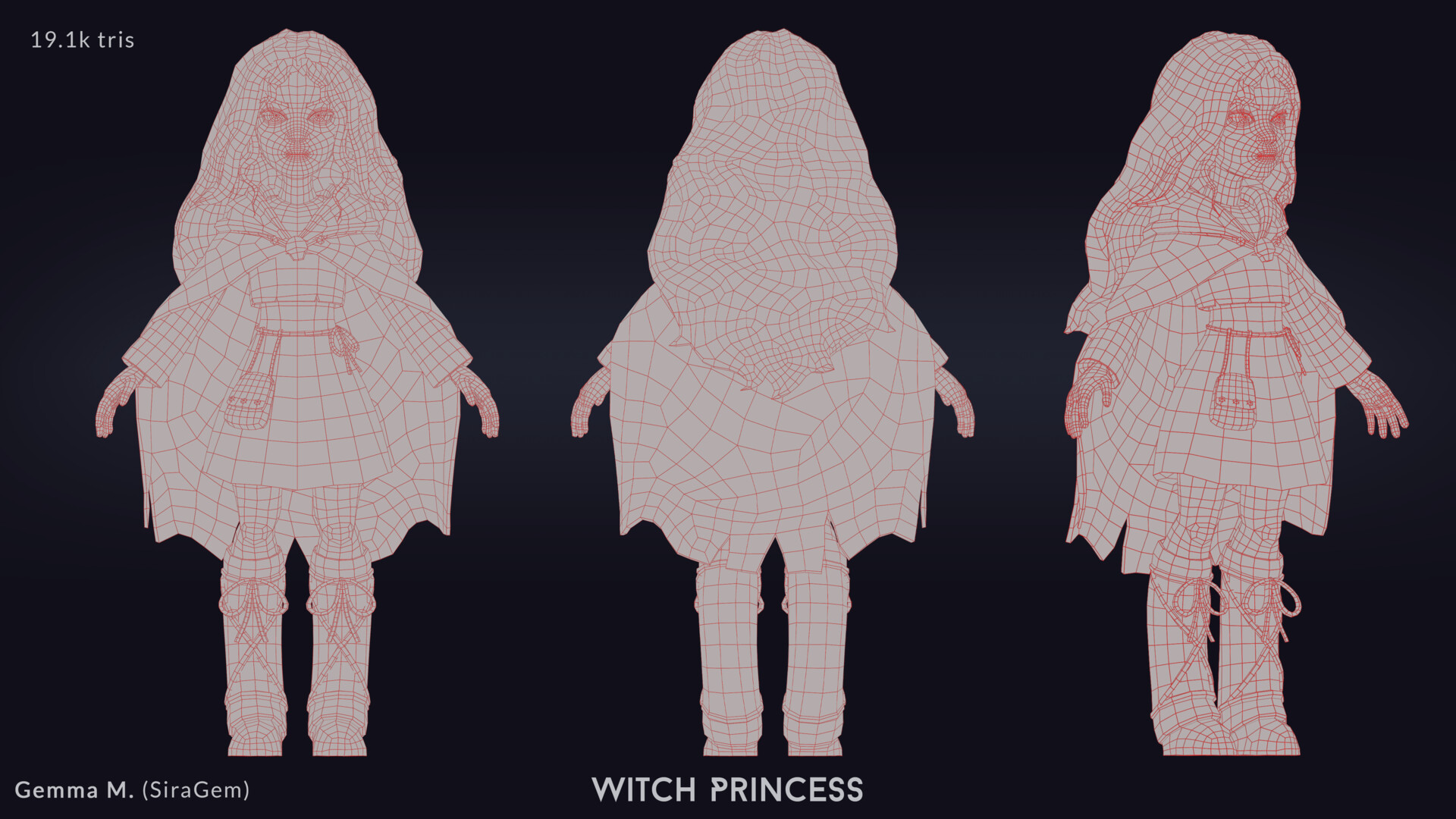 Gemma M - Witch Princess | Harvest Moon fanart