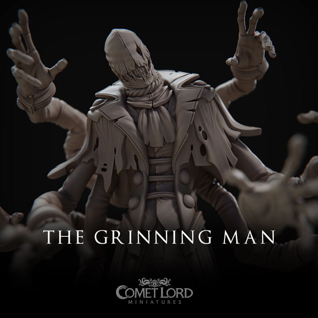 ArtStation - The Grinning Man - Miniature Sculpt