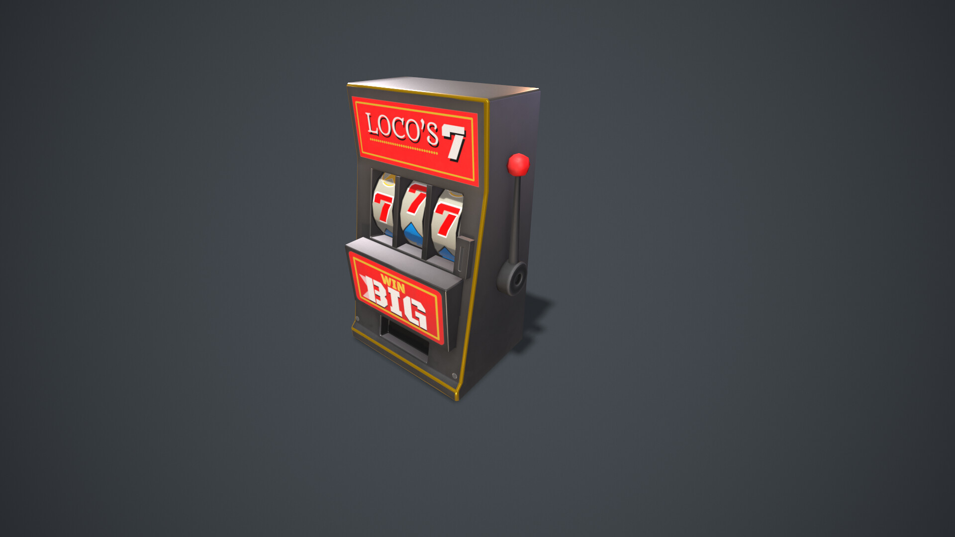 Ahmet Tuncay Aydın - Stylized Slot Machine