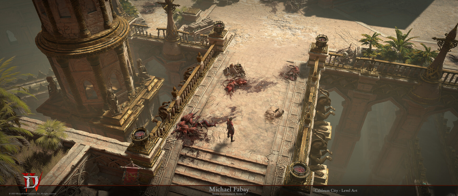 Michael Fabay - Diablo IV - Kehjistan - Caldeum City Rooftops