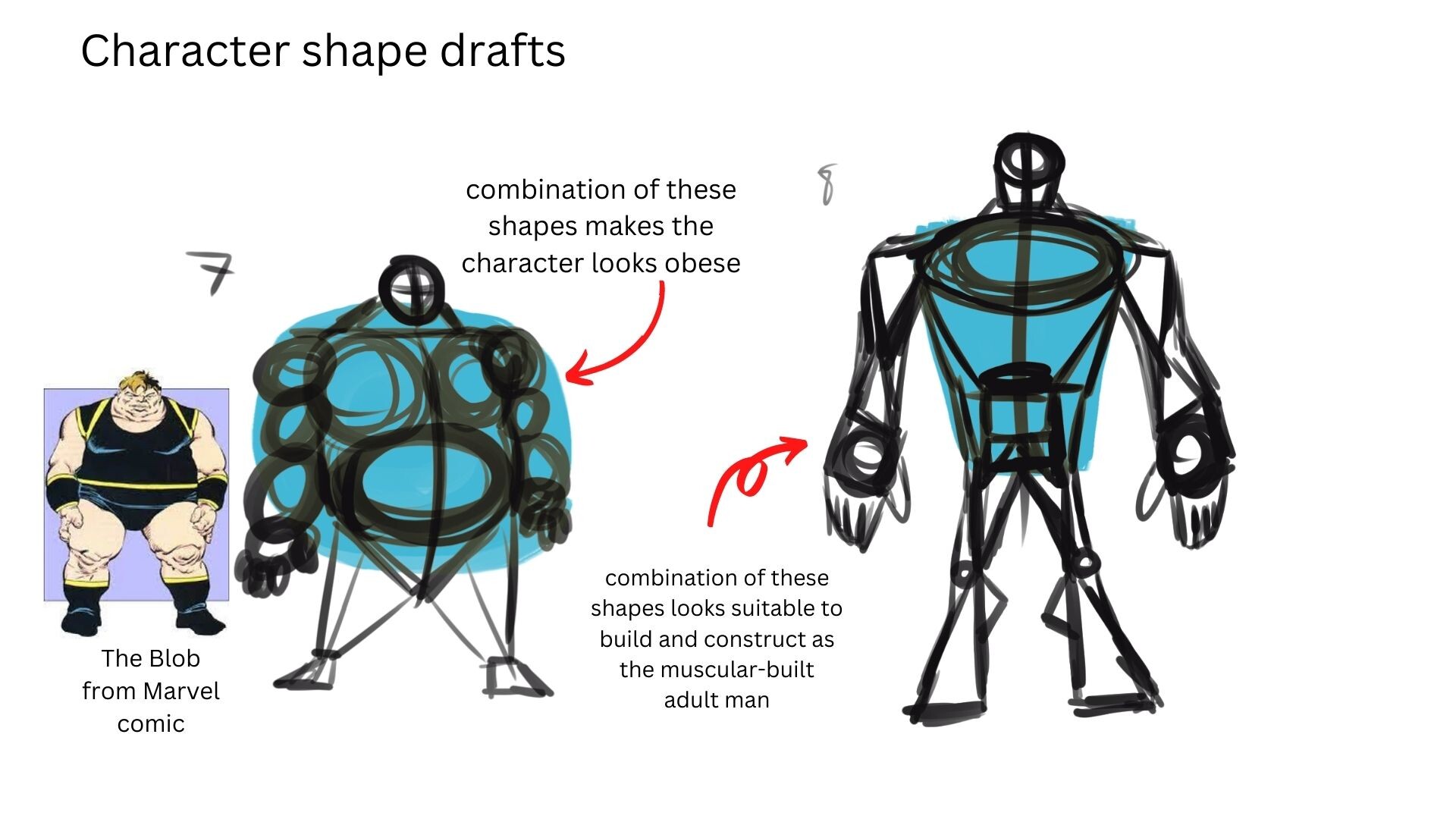AmirVenom - Character body shape concepts