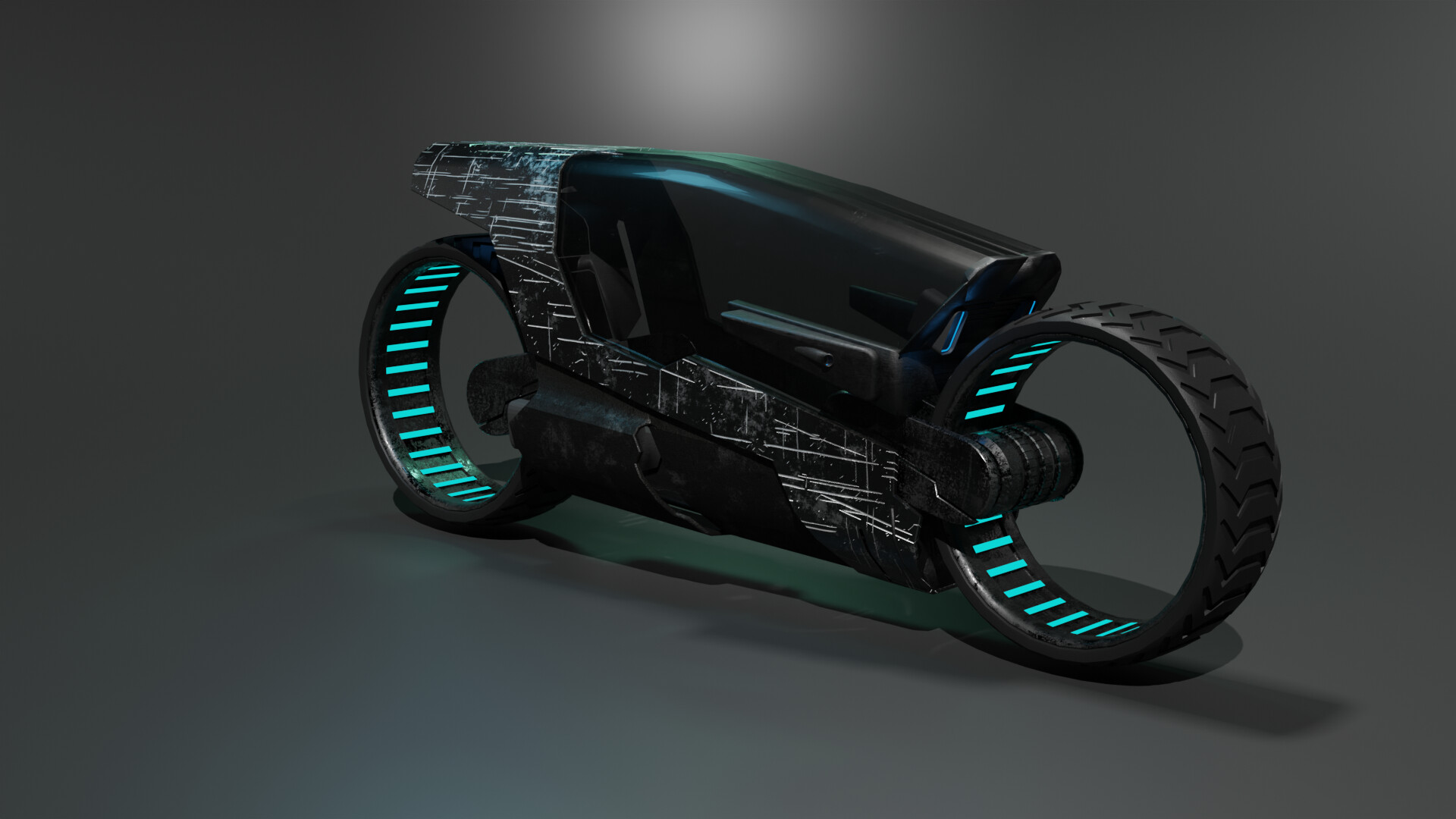 ArtStation - Futuristic cyber bike