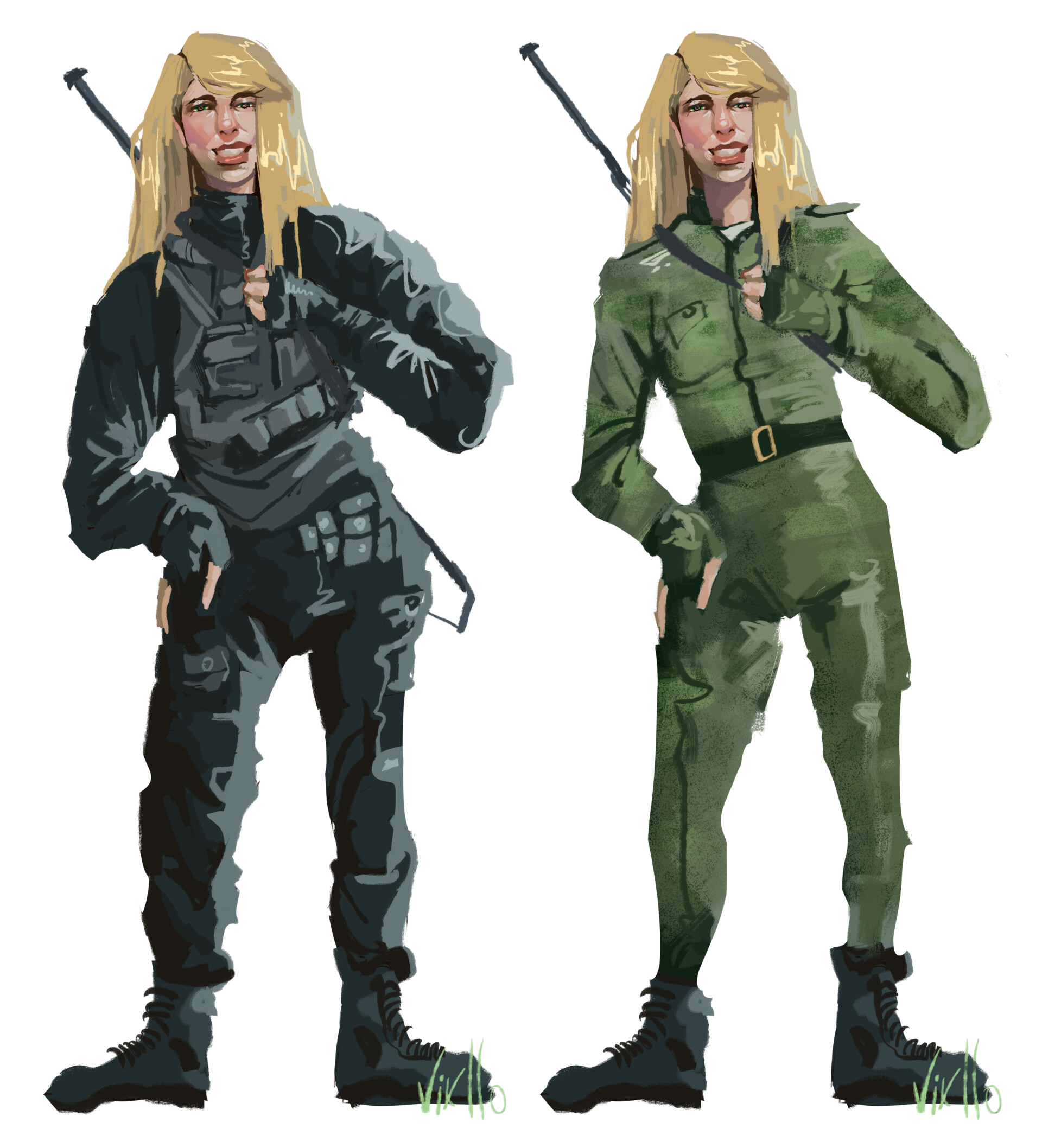 ArtStation - new fast character concept