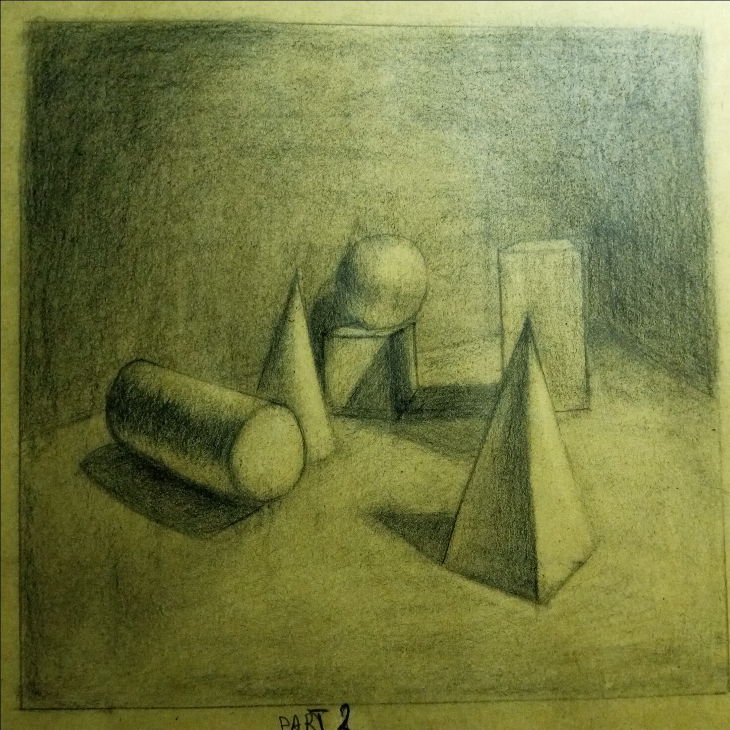 ArtStation - Additive/Subtractive drawing Part two