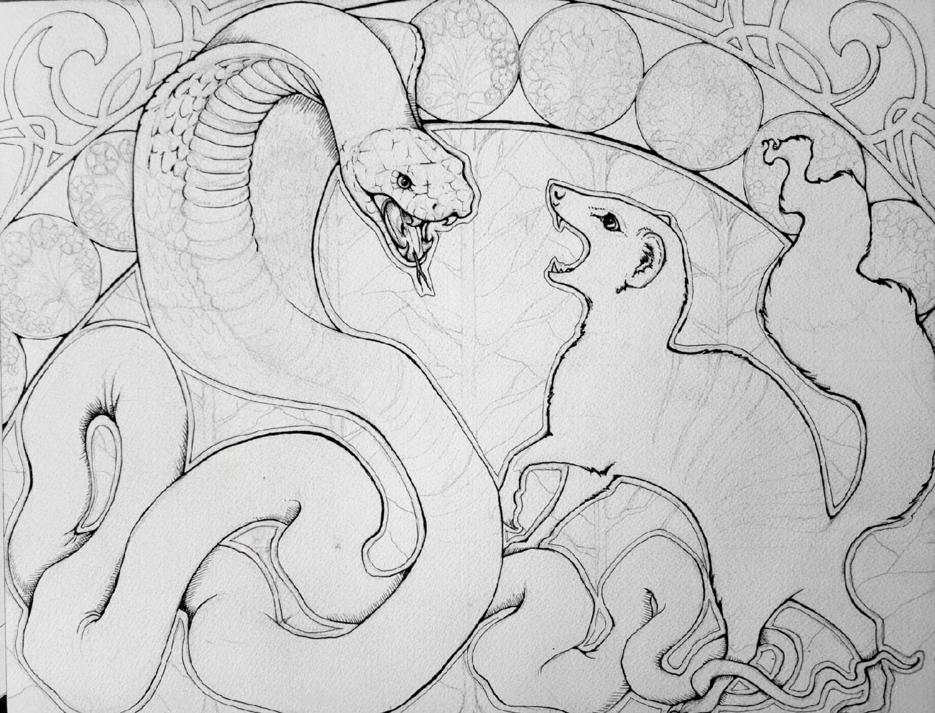 rikki tikki tavi coloring pages