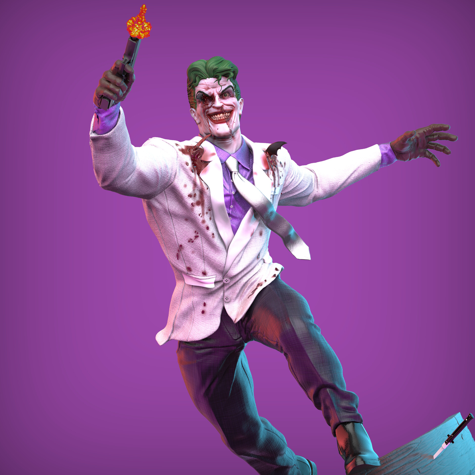 Dark Knight Returns Joker Cosplay Dark Knight Returns Joker Cosplay
