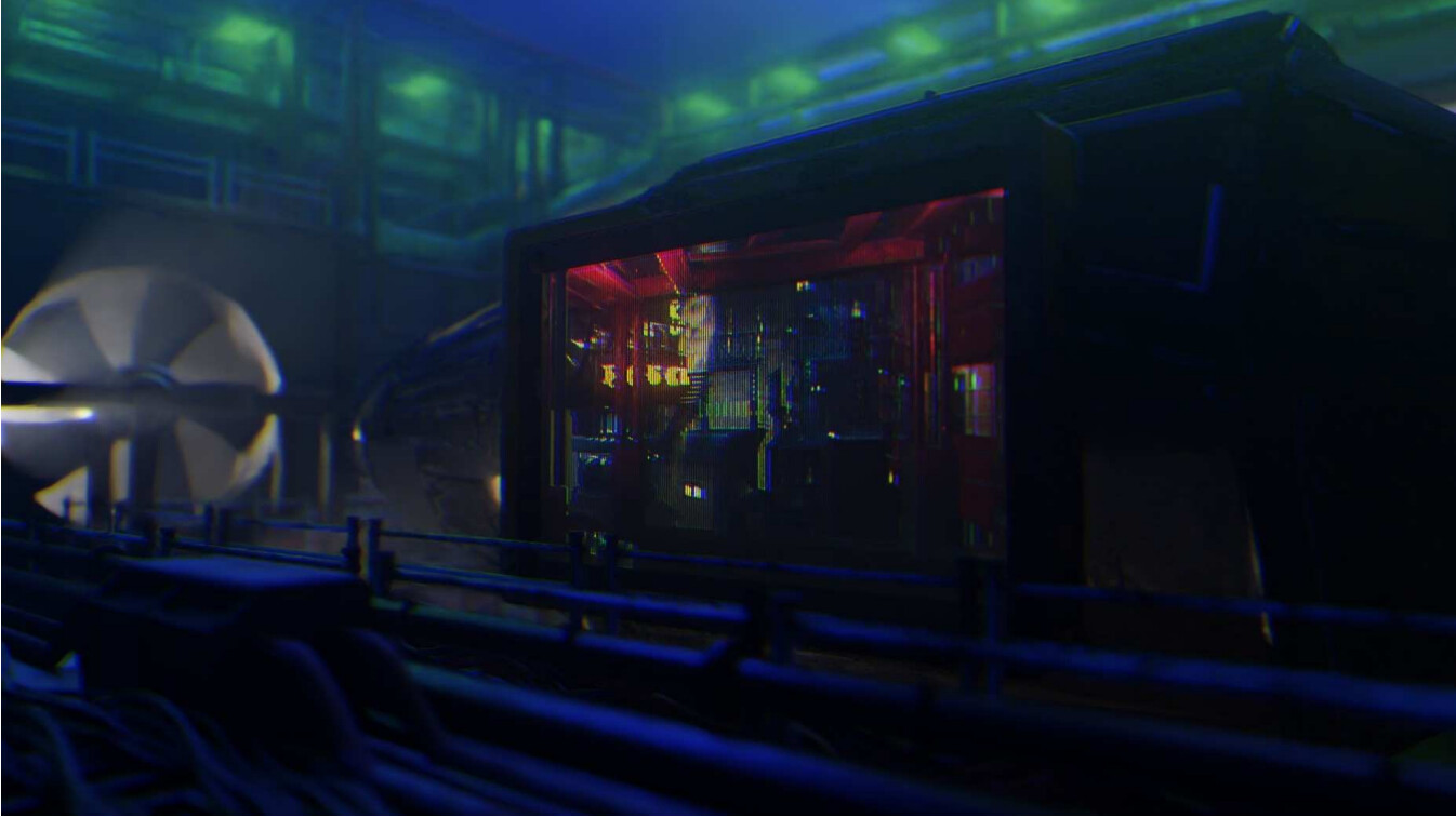 ArtStation - factory town